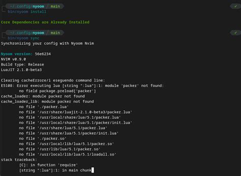 nvim appname variable not working · issue 134 · nyoom engineering