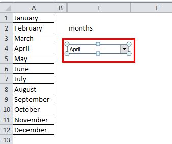 Combo Box In Excel Examples How To Create Combo Box In Excel