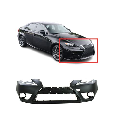 Dcp Front Bumper Cover For 2014 2016 Lexus Is200t Is250 Is350 Wwasher