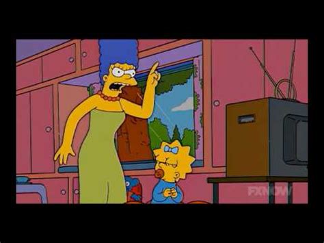Marge Gets Mad At A Sesame Street Character The Simpsons Youtube