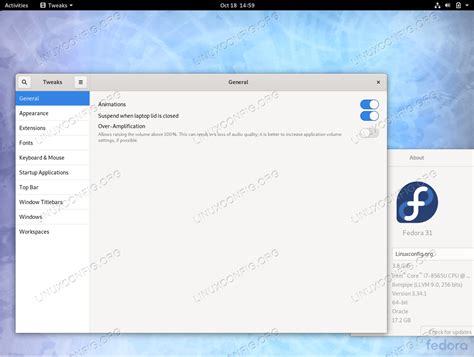 Install Gnome Tweak Tool On Fedora 31
