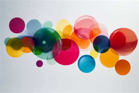 colorful abstract circles create a playful backdrop bright hues and