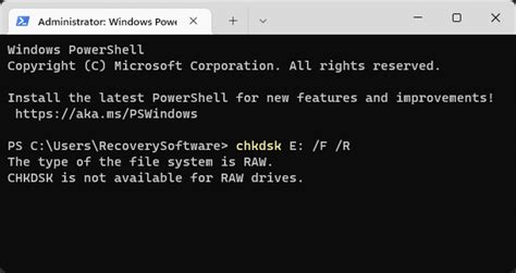 Your Drive Has RAW File System