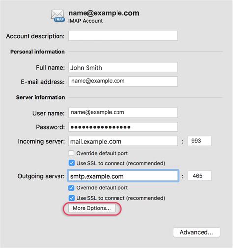 How To Set Up Email In Outlook For Mac Xneelo Help Centre
