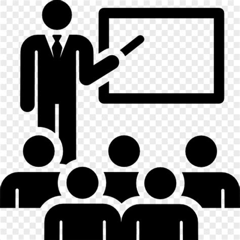 Classroom Training Black Icon Png Citypng