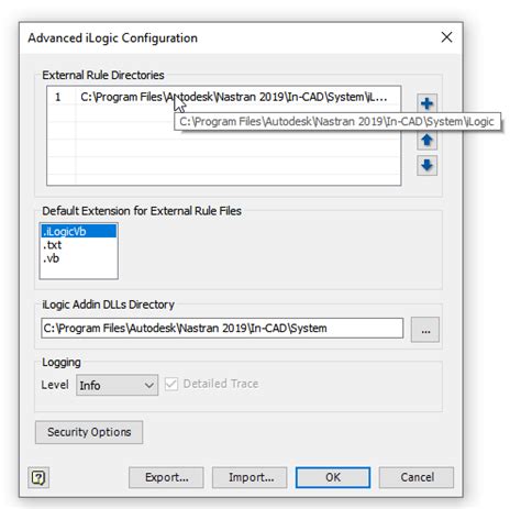 Nastran In Cad Ilogic External Rule For Assemblies Autodesk Community