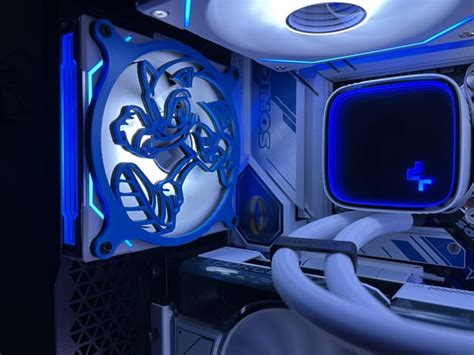 Sonic Themed Build R Gamingpc