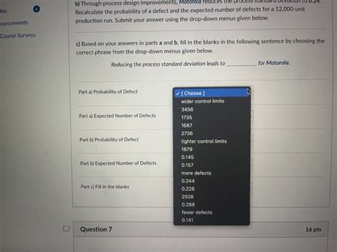 Solved Motorola Uses The Normal Distribution To Determine Chegg