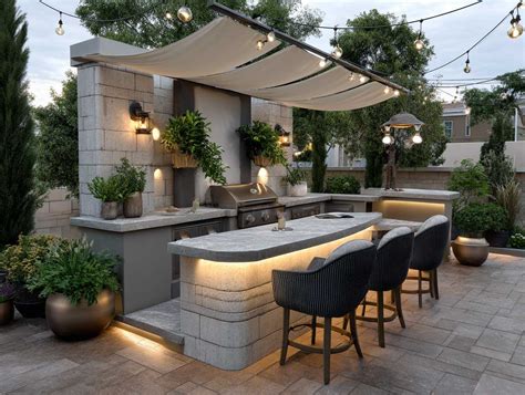 3 Covered Outdoor Kitchen Ideas That Maximize Space
