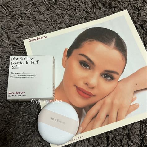 RARE BEAUTY by Selena Gomez Blot & Glow Powder In Puff Refill (5g) | Shopee Malaysia