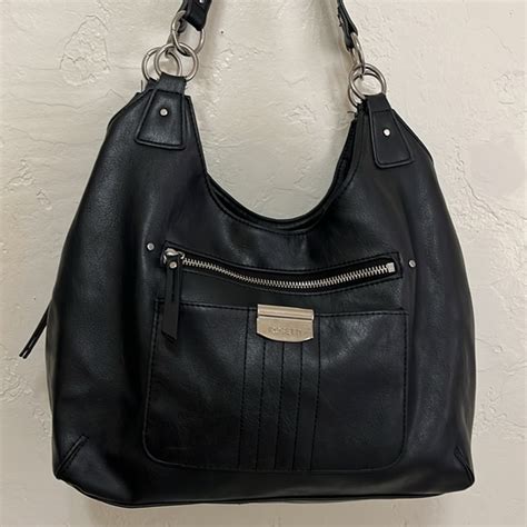 Rosetti Bags Rosetti Black Shoulder Bag Triple Section Poshmark