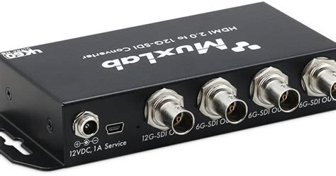 Muxlab Hdmi 20 To 12g Sdi Converter 500741 Bandh Photo Video