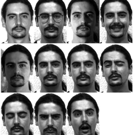Sample Images From Caltech Database The Yale Face Database Consisted Of