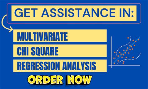 assist in multivariate chi square and regression analysis by zain