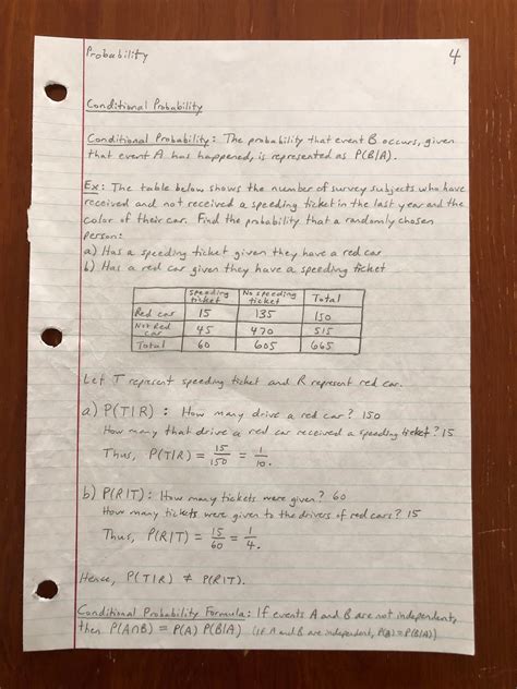 Professor Franks Math Blog Probability Part Notes