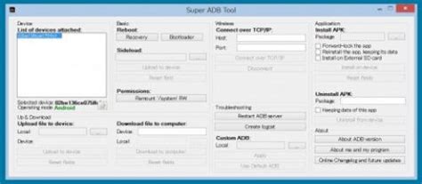Adbコマンドをguiで実行可能にしたwindowsツール「super Adb Tool」が公開 ｜ ガジェット通信 Getnews