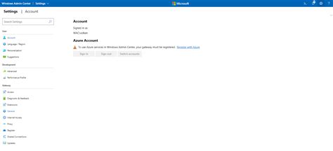 Windows Admin Center Active Directory Extensions Active Directory