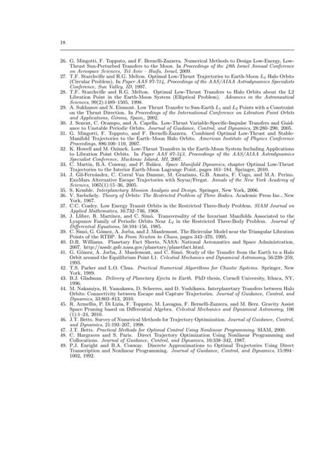 Earthmars Transfers With Ballistic Escape And Low Thrust Capture Pdf