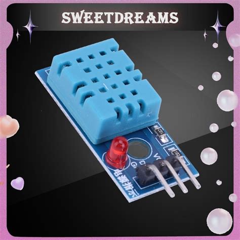 3 3v 5v Dht11 Sensor Module Dht11 Digital Humidity Sensor 3 Wire Ultra Low Power Shopee Malaysia