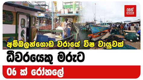 Neth News Sri Lanka Latest Sinhala News And Headlines Sri Lanka News අම්බලන්ගොඩ වරායේ