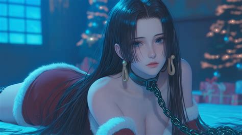 4k Hd Wallpaper Boa Hancock In Neon Lit Festive Captivity