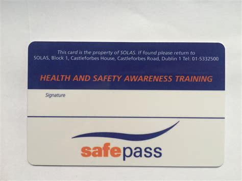 Safe Pass Course Dunmore Community School