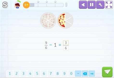 Subtracting Fractions Exercises With Common And Uncommon Denominators Smartick
