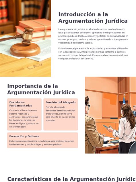 Fundamentos De La Argumentación Jurídica Pdf Teoría De La