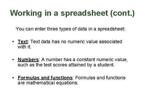 microsoft excel 2007 introduction to spreadsheet programs introduction