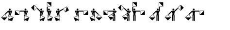 Semaphore Font What Font Is