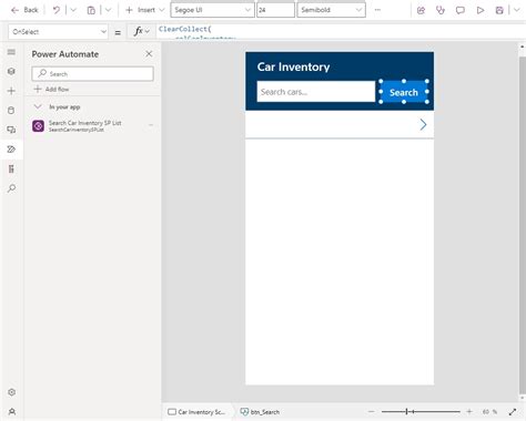 power apps search a sharepoint list no delegation warning