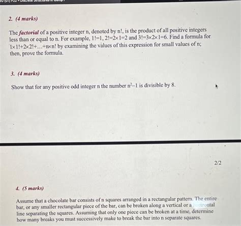 Solved The Factorial Of A Positive Integer N Denoted By N