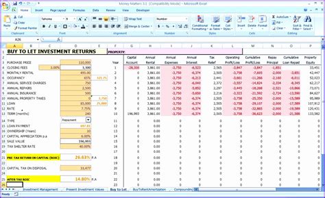 Net Worth Excel Template Excel Templates