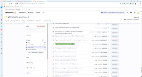 Rule Deactivation Button Is Greyed Out Sonarqube Cloud Sonar Community