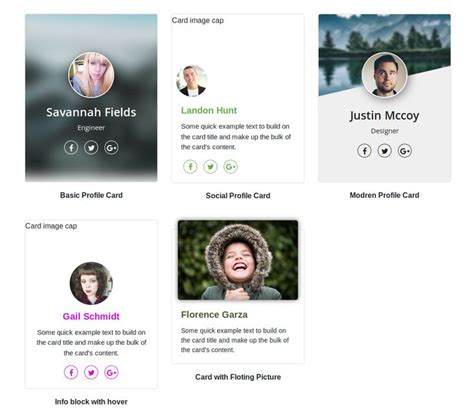 Bootstrap Cards Cards Coding Animation Design