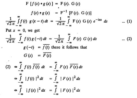 Fourier Transform Pair Definition Properties Proof Statement Inversion Formula Parsevals