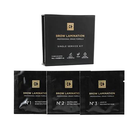 Brow Code Brow Lamination Single Service Kit Bresh And Co