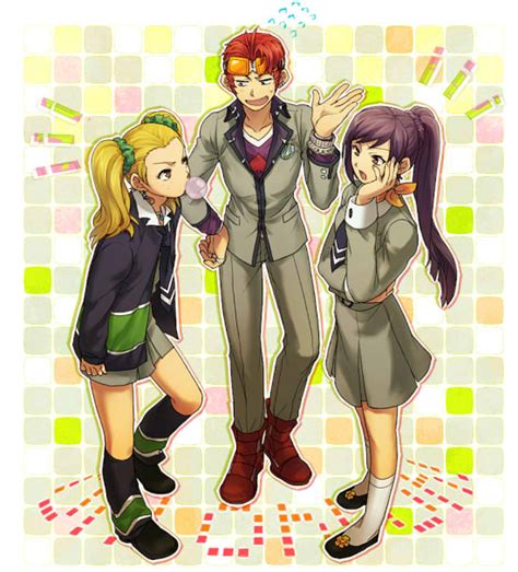 Kirishima Eriko Ayase Yuka And Uesugi Hidehiko Persona And More Drawn By Tenchi Danbooru