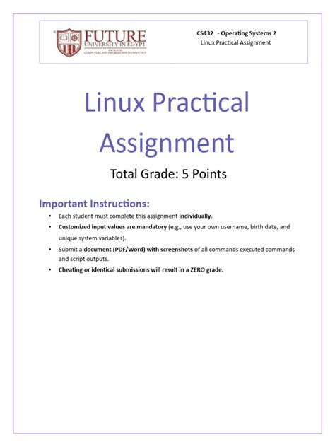 Linux Practical Assignment C12 Pdf Computer File Directory