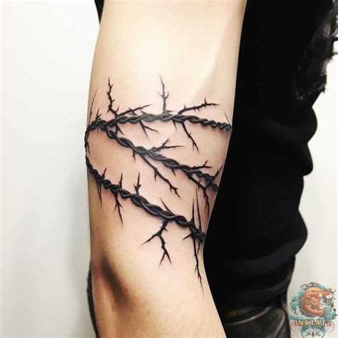 The Art Of The Barbed Wire Tattoo 38 Designs
