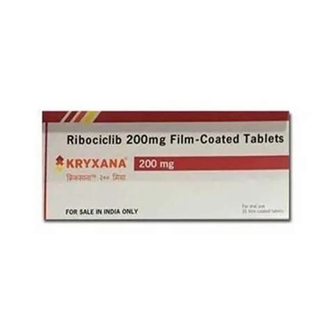 Ribociclib 200mg Film Coated Tablets At ₹ 22539 Box Film Coated Oral Tablet In New Delhi Id