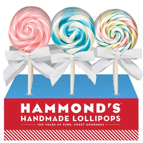 Hammonds Candies Lollipops Everyday Assortment Display 1oz Honey