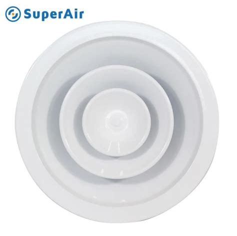 hvac round diffusers with damper abs plastic ceiling circular round circular hvac diffusers