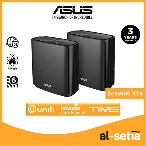Asus Mesh Router Zenwifi Ax Xt8 Ax6600 Wifi 6 Mesh Routers Whole Home Aimesh Mesh System