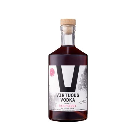 Virtuous Vodka Raspberry Love Drinks