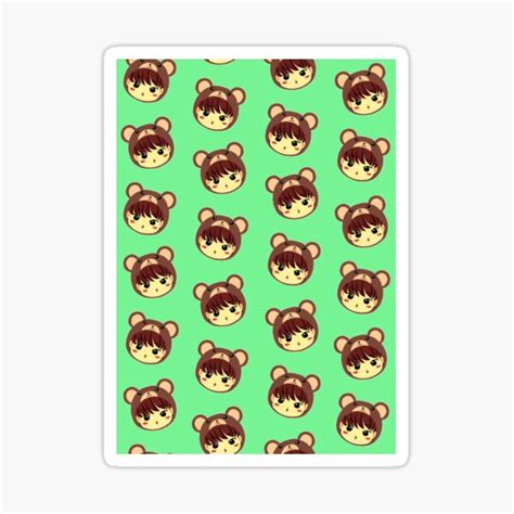 Exo Kai Chibi Bear Sticker For Sale By Anzilnyaw Redbubble