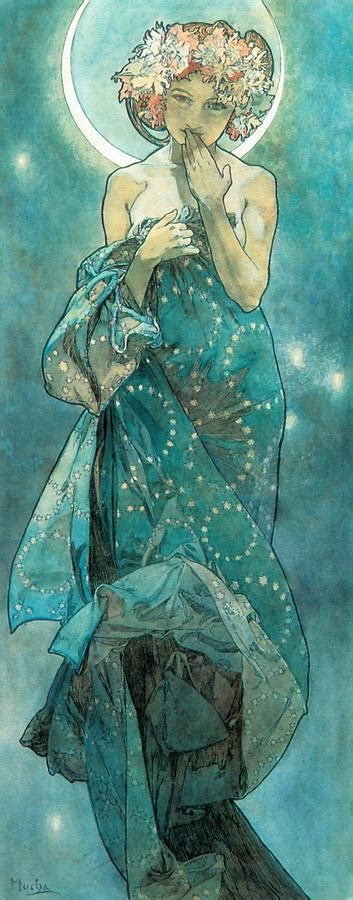 Alphonse Mucha Nights Rest
