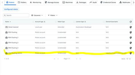 How To Create A Floating Robot In Uipath Orchestrator In 2022 Version Page 3 Orchestrator