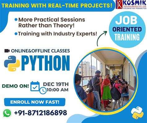 kosmiktechnologies pvt ltd on linkedin python pythonprogramming