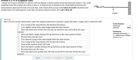 solved problem 4 17 ﻿of assignment value a long taut